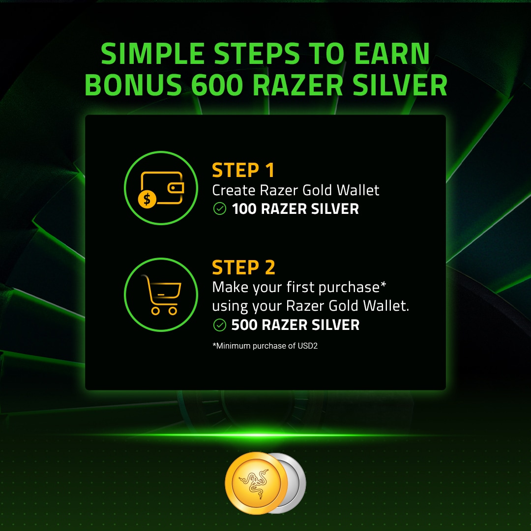 Razer Gold & Silver - The Ultimate Game & Entertainment Recharge